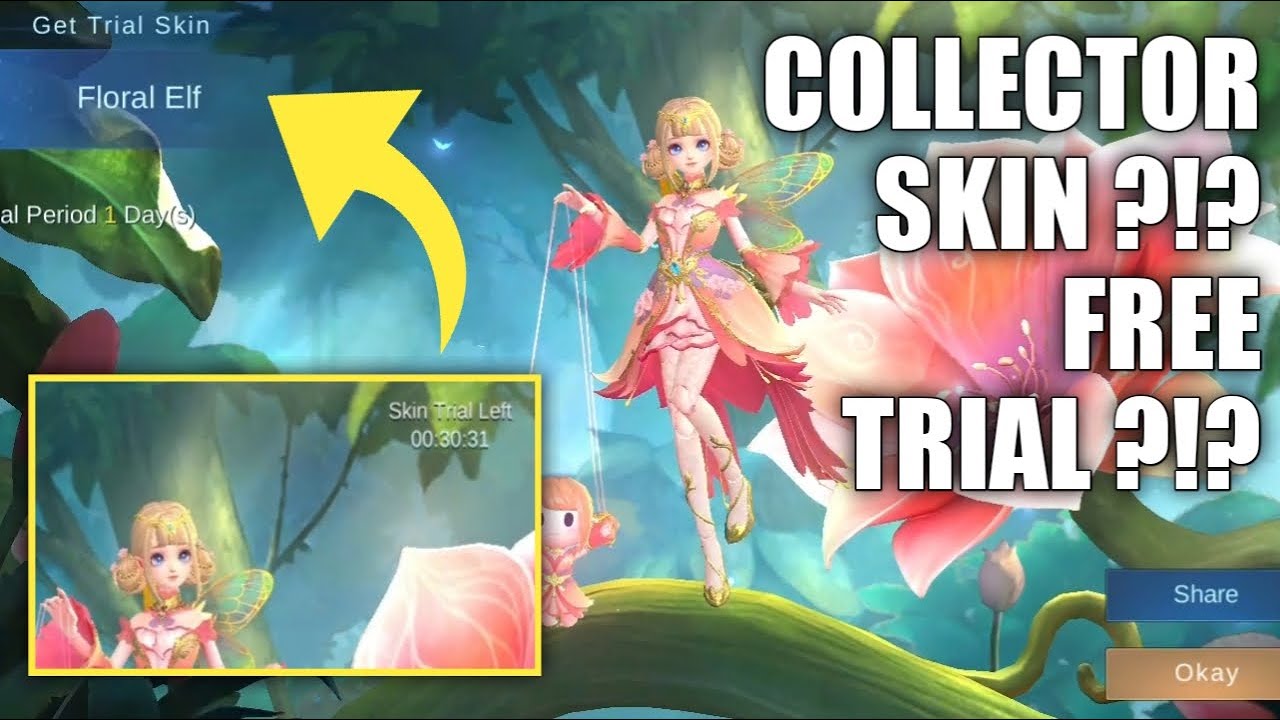 FREE TRIAL SKIN ANGELA “FLORAL ELF” COLLECTOR SKIN? Legit Or Not - Epic ...