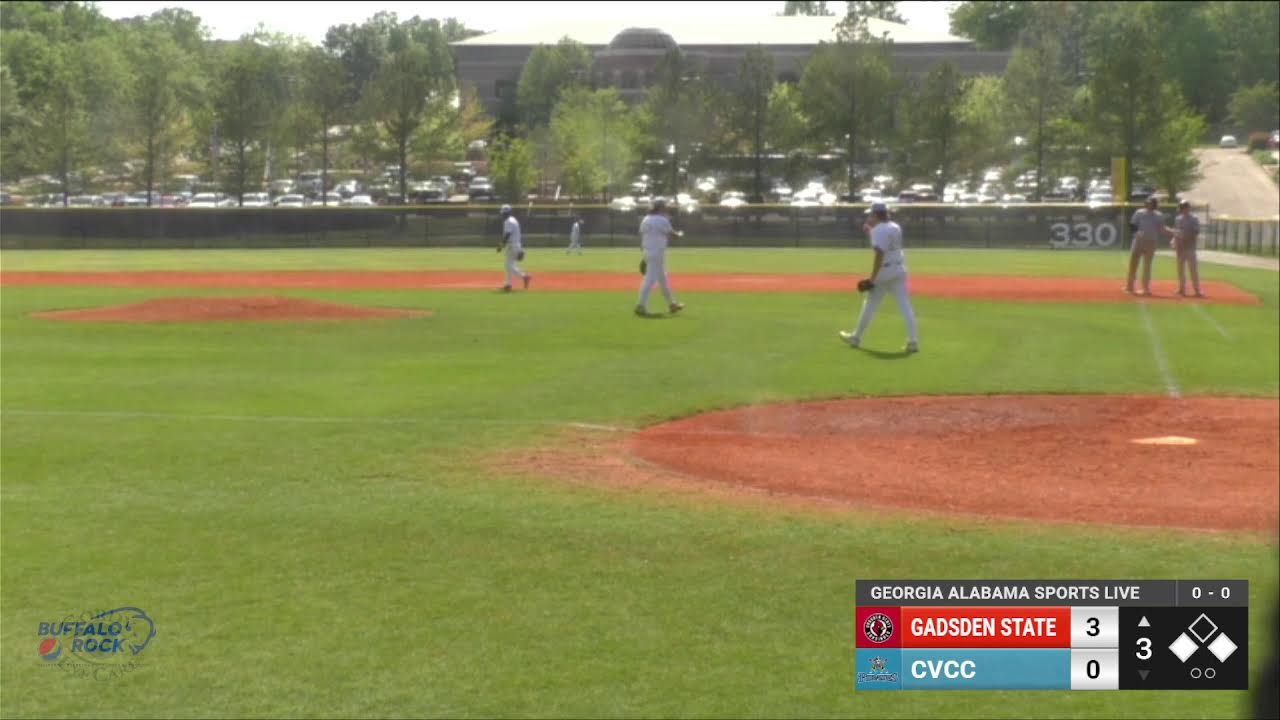Gadsden State at CVCC Baseball - YouTube