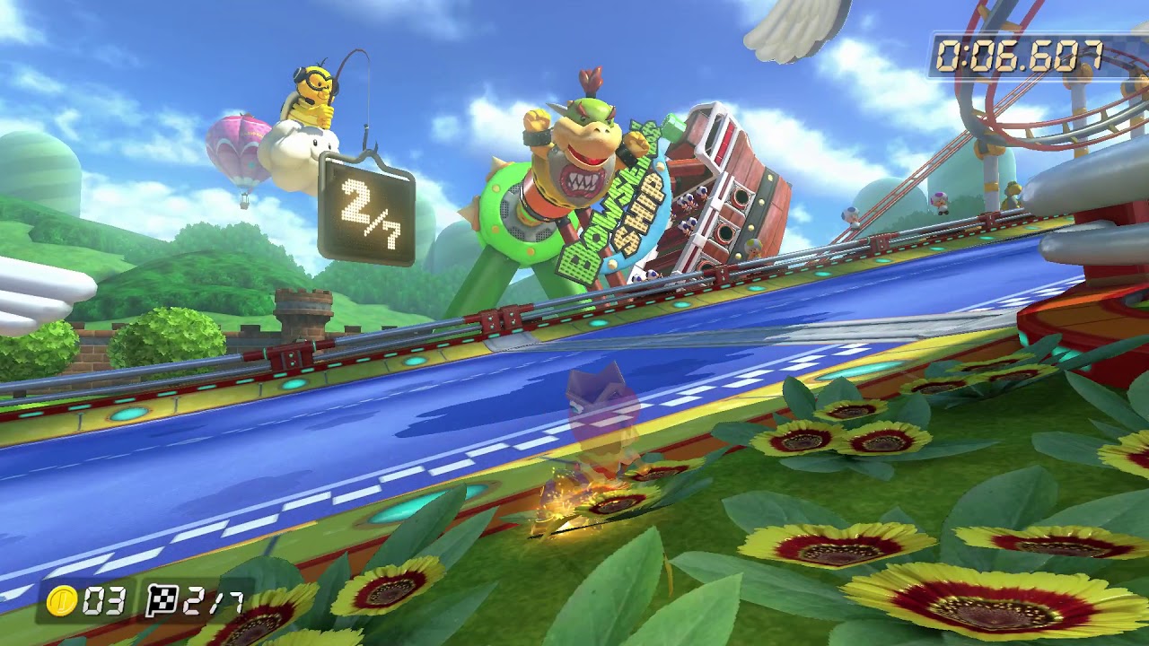 GCN Baby Park [200cc] - 0:45.851 - vƒ alpha (Mario Kart 8 Deluxe World ...