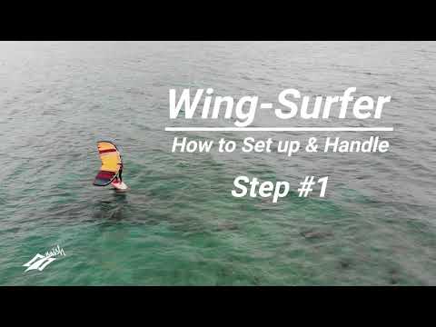 【Basic】Wing-Foil STEP #1 ; How to Set up & Handle（高画質版） - YouTube