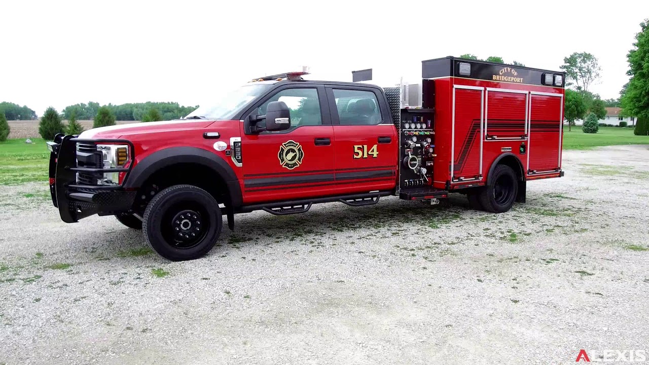 BRIDGEPORT FIRE DEPARTMENT CUSTOM ALEXIS 1250GPM/300 GAL MINI PUMPER ...
