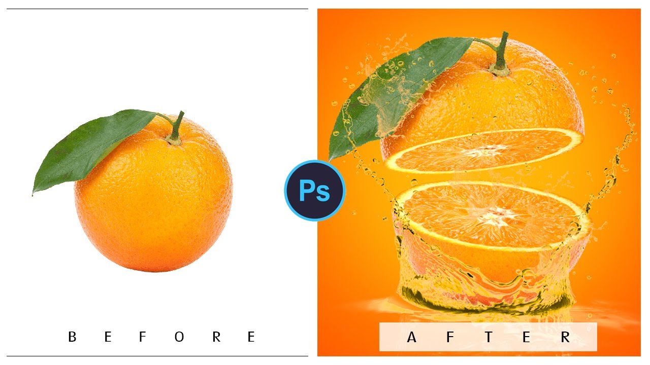 Sliced Effect - Best Photoshop Tutorial | Sliced Effect - YouTube