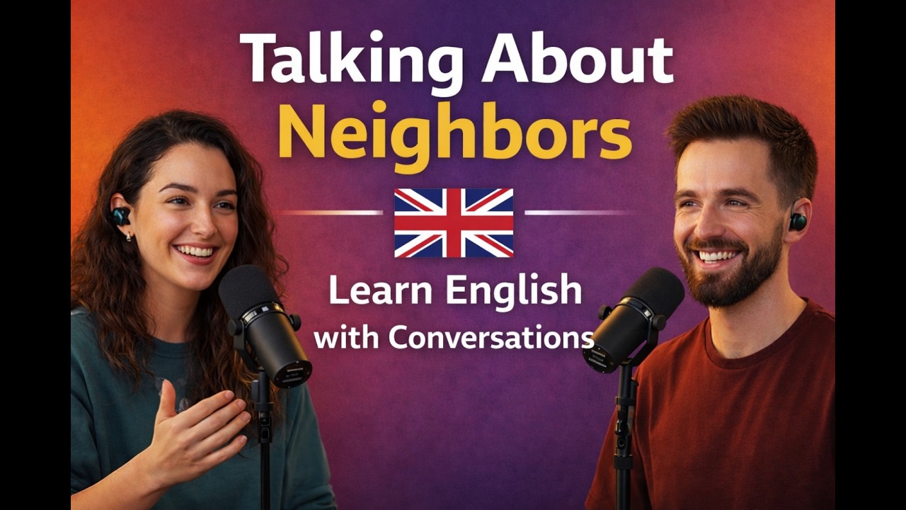Learn English with Conversations | Talking About Neighbors | Episode 29 ...