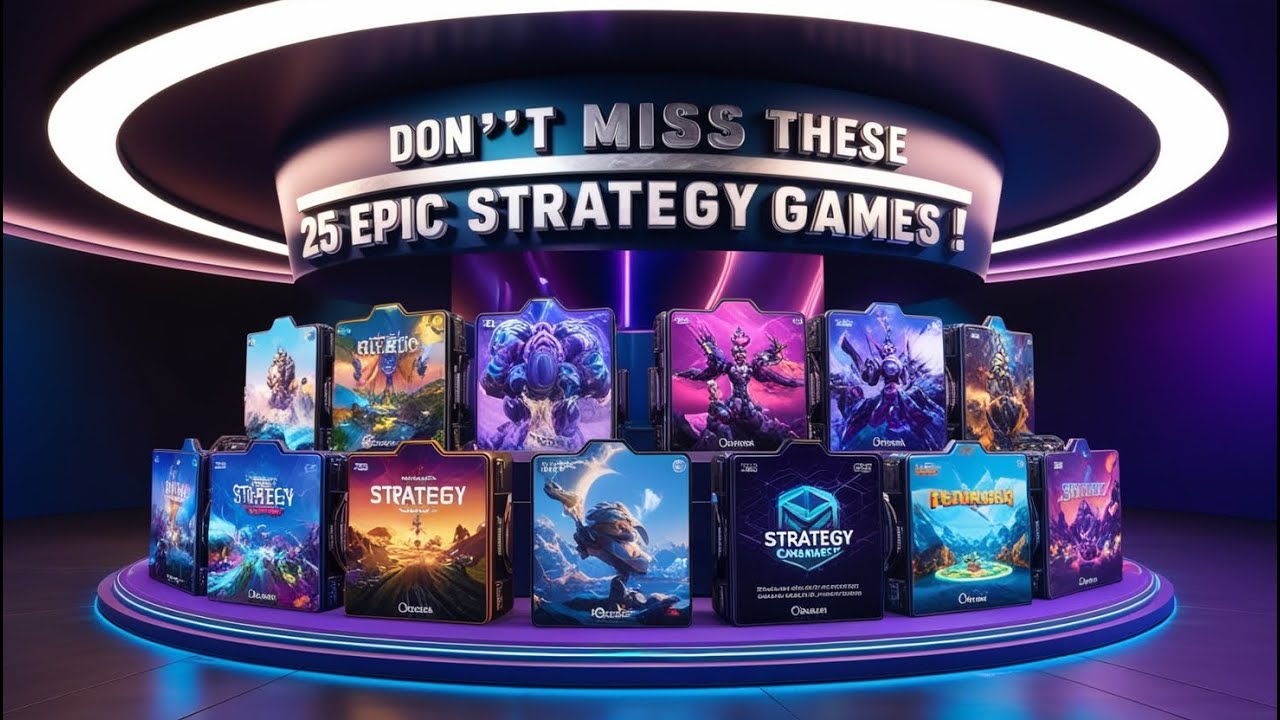 25 EPIC Strategy Games You Won't Want to Miss - YouTube