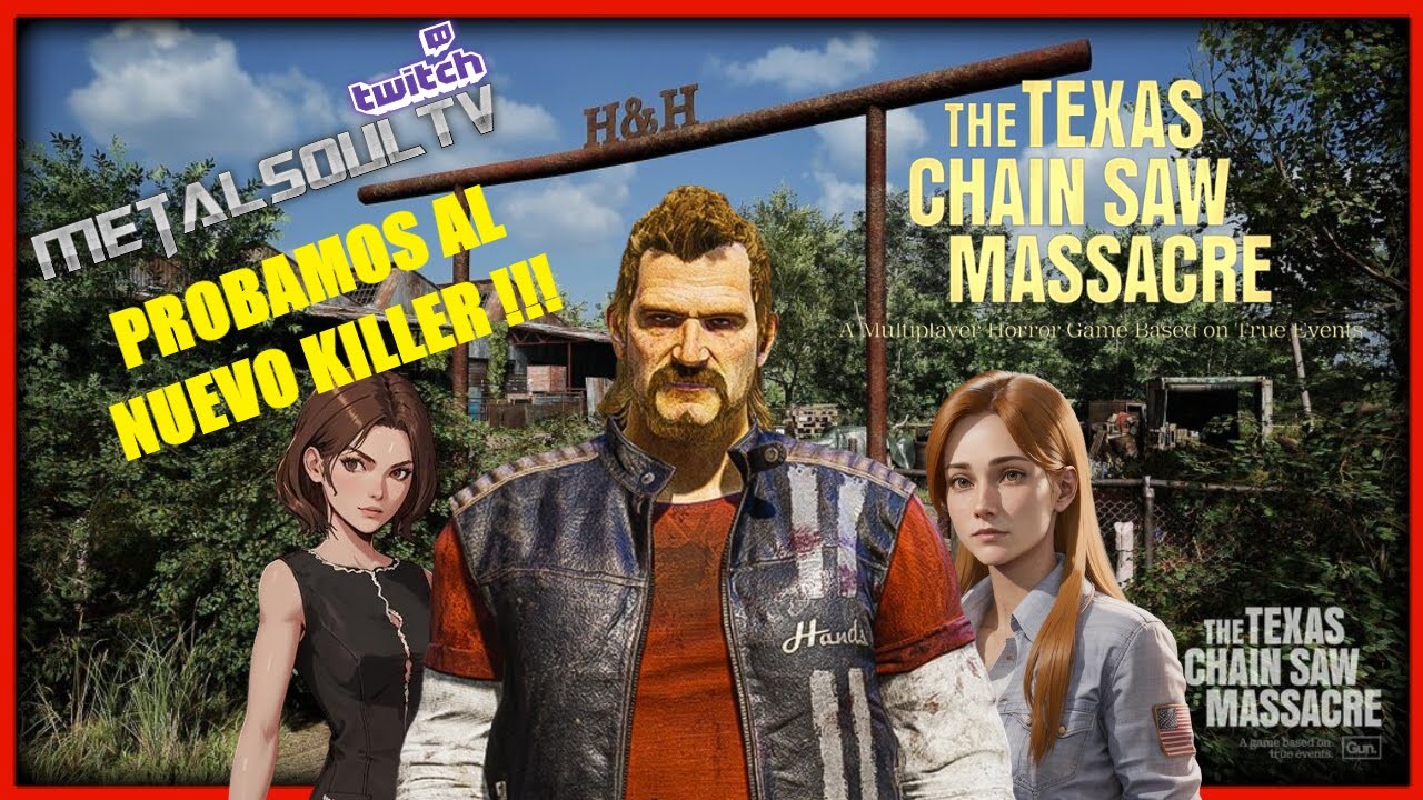 🎮📢 PROBAMOS AL NUEVO KILLER HANDS !! | Directo THE TEXAS CHAIN SAW ...