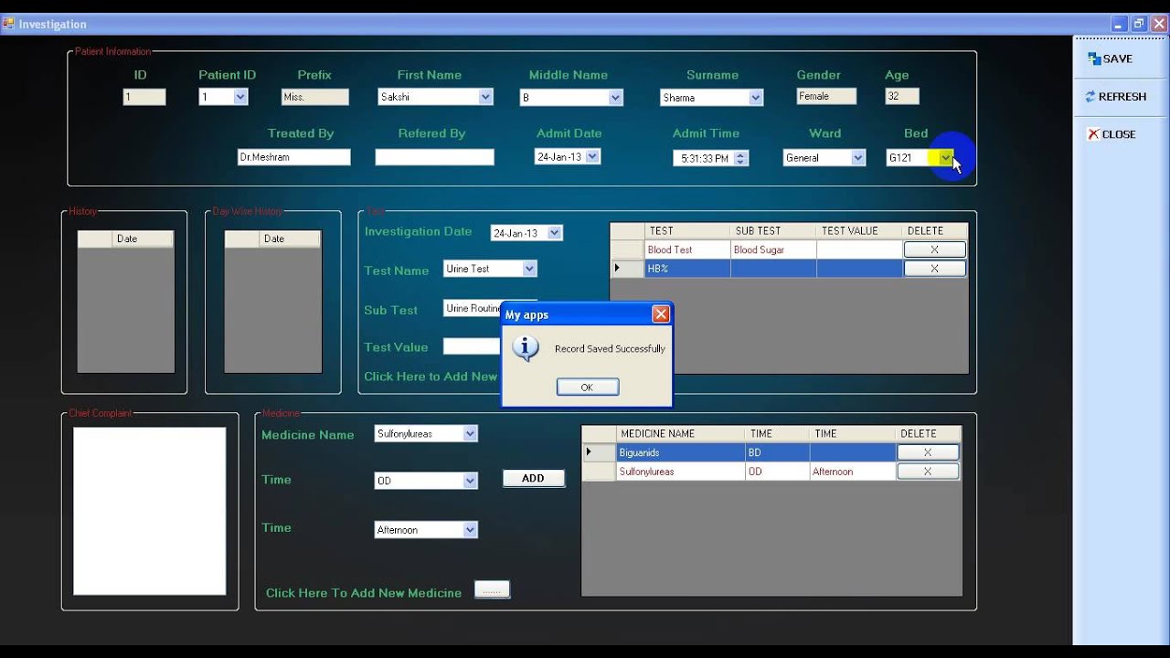 Inpatient Software IPD OPD - YouTube