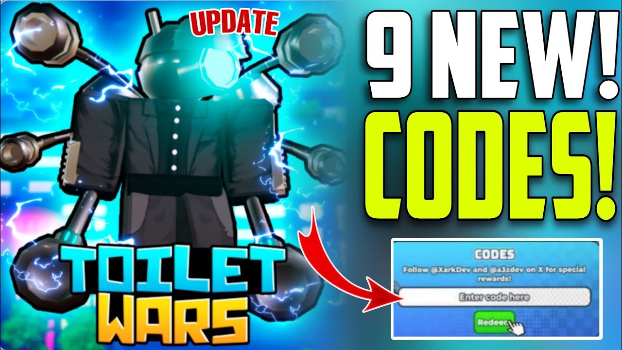 NEW ALL WORKING CODES FOR TOILET WARS TOWER DEFENSE - ROBLOX NEW CODES ...