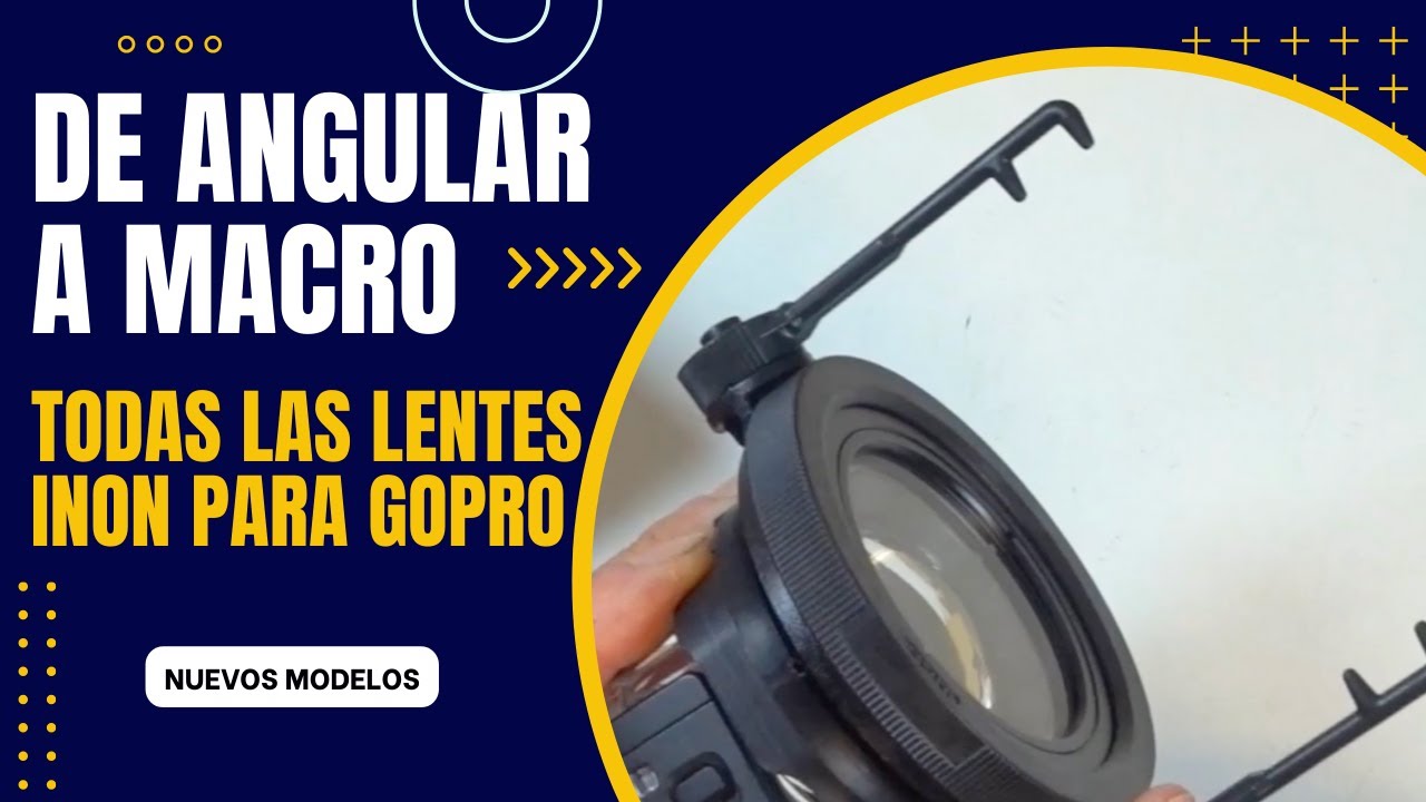 de Gran Angular a Macro: Todas las Lentes Inon para GoPro, - YouTube