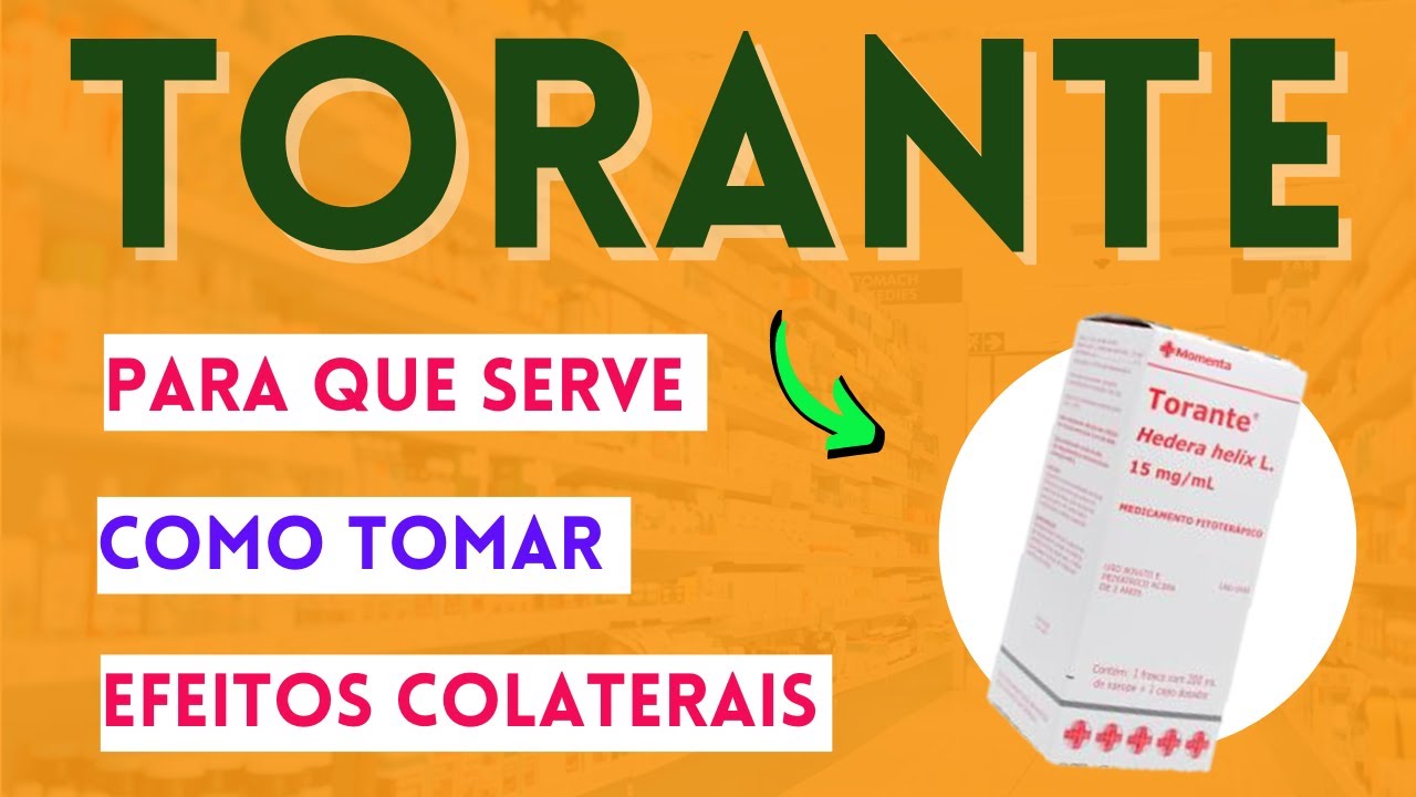 TORANTE: IDEAL PARA TRATAR A TOSSE COM SECREÇÃO. - YouTube