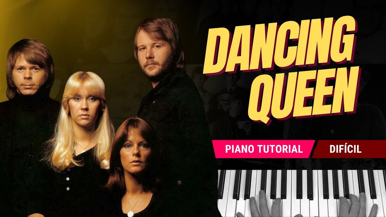 Como tocar "Dancing Queen" (ABBA) - Piano tutorial y partitura - YouTube