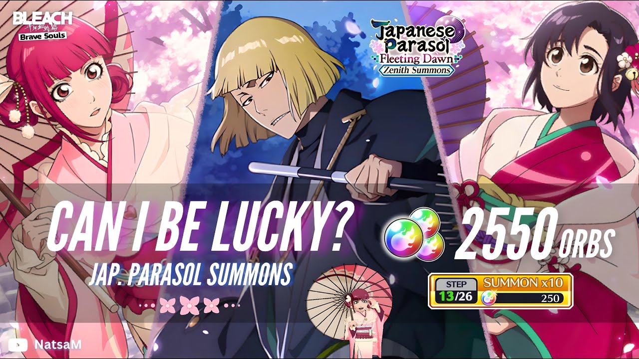2550 ORBS SPENT! Did I Get Shinji, Riruka & Momo?! 🌸 | Bleach Brave ...