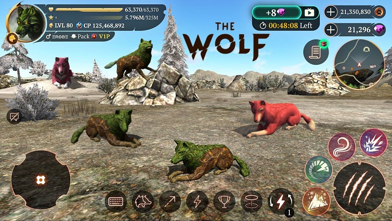 🔴 LIVE | LVL 80 | The Wolf: Online RPG Simulator Swift Apps LTD | Quest ...