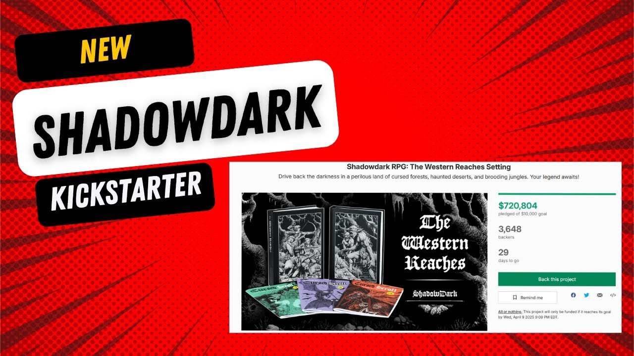 The Western Reaches -The First Ever Official Shadowdark Setting - YouTube