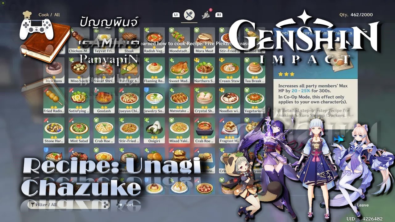 Unagi Chazuke Recipe Genshin - Banana-breads.com