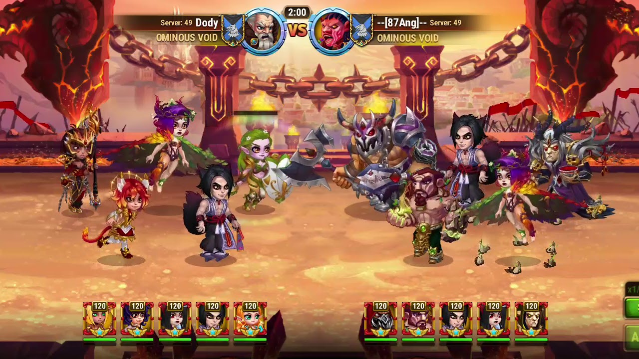 Hero wars -Satori teams - YouTube