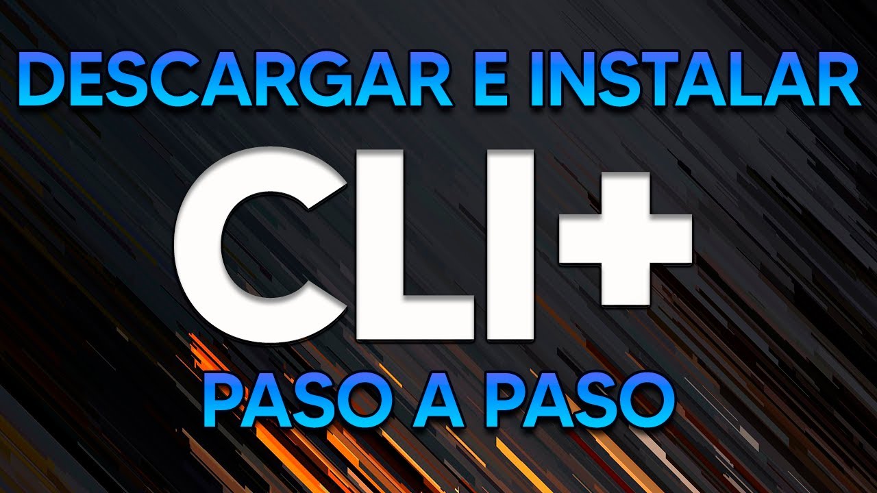 ¿cómo Descargar E Instalar Cli Tutorial Paso A Paso Youtube