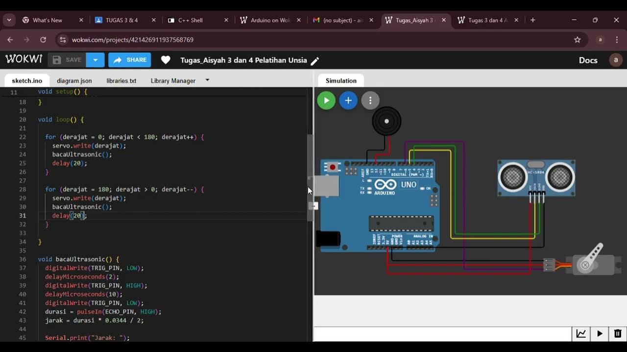 Tugas Pelatihan C++ Microcontroller Hitmatika UNSIA X Kelas Robot ...