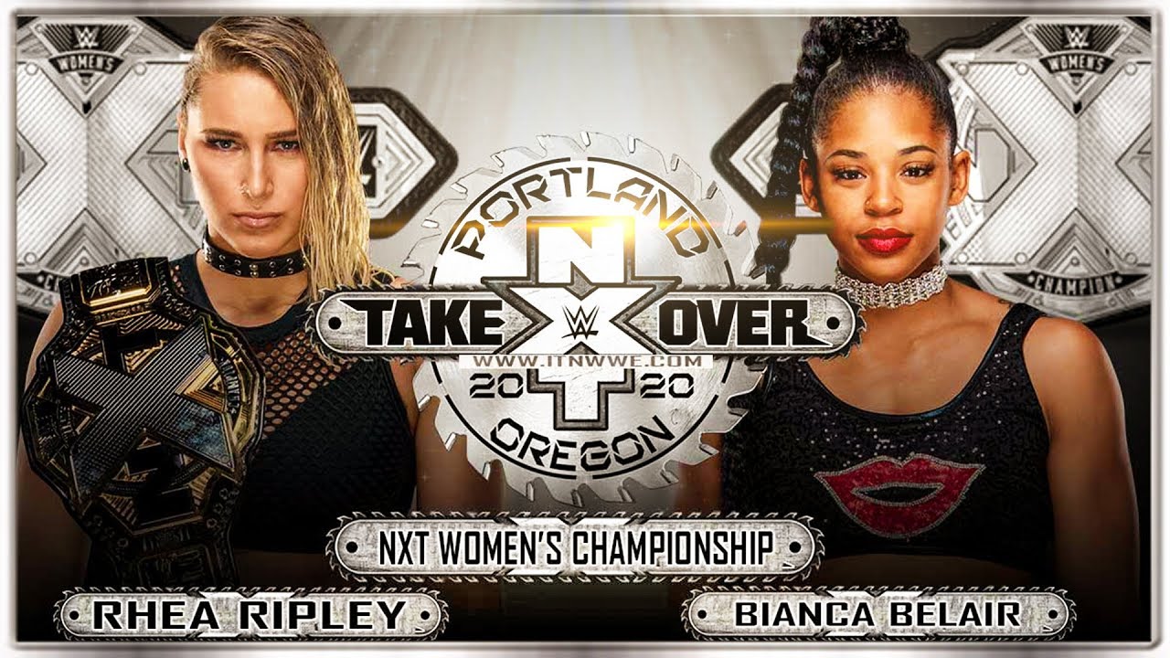 WWE 2K20 : Rhea Ripley Vs Bianca Belair - NXT Women's Championship ...