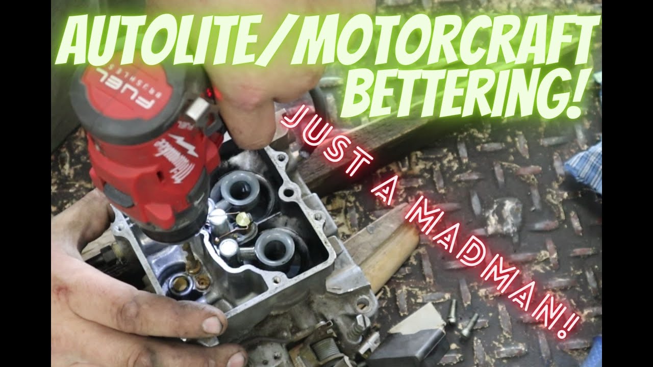 Motorcraft carb mod for cheap! - YouTube