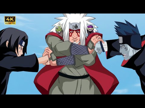 Naruto & Jiraiya Vs Itachi & Kisame Full Fight In Hindi 🔥 | Naruto Badass Moment in Hindi 