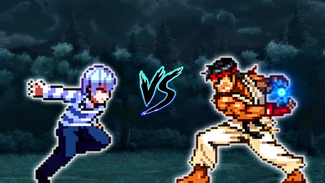 Accelerator V3 Buff (New) VS Ryu V2 in Jump Force Mugen - YouTube