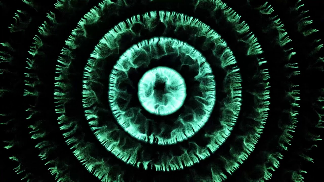 Abstract Shockwave Circles Vj Loop - YouTube