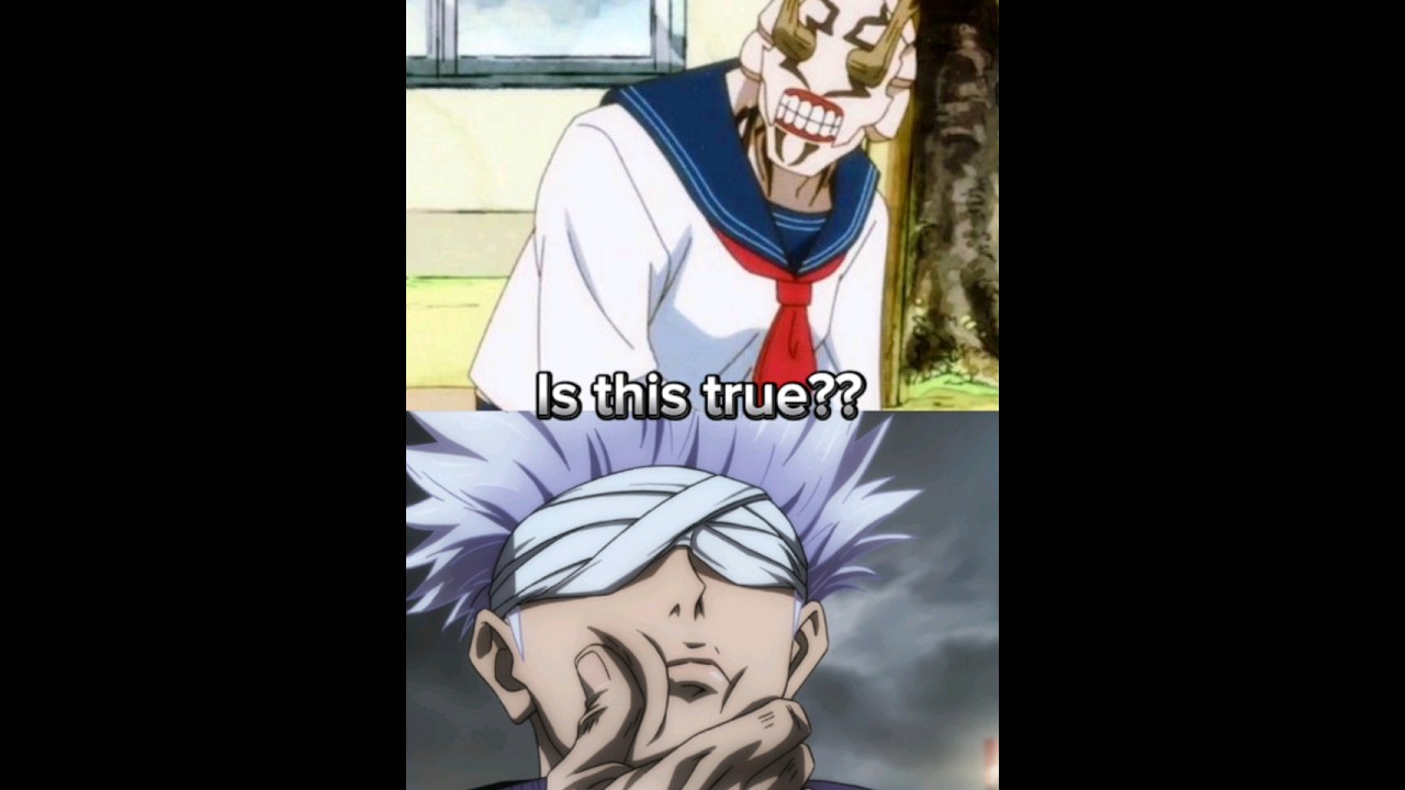 So is Hanami male or female? #demonbrothers#shorts#jjk#gojo#season2# ...