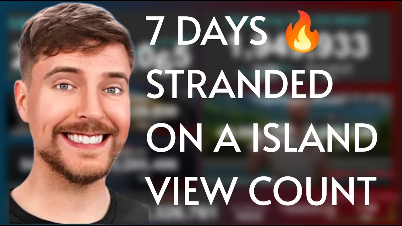 MrBeast's "7 Days Stranded On An Island" The First 24 Hours TIMELAPSE - YouTube