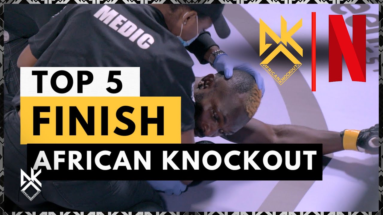 Top 5 Fight Finishes From The African Knockout | Now Streaming On ...
