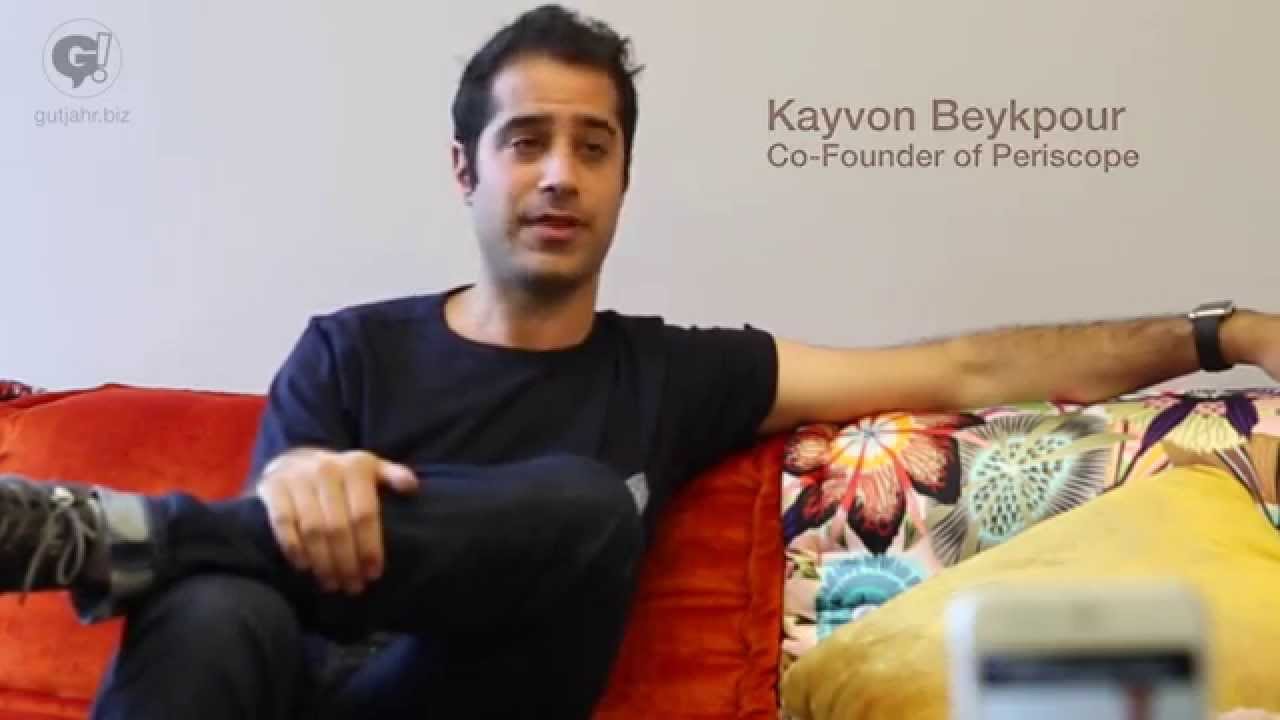 Interview with Kayvon Beykpour - Co-founder of Periscope (Twitter ...