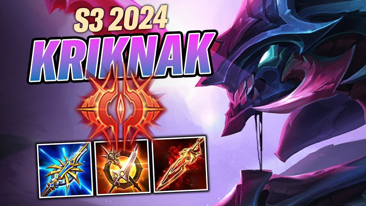 Kriknak S3 2024 - Trang Bị, Bảng Ngọc, Phù Hiệu, Combo Và Cách Chơi ...