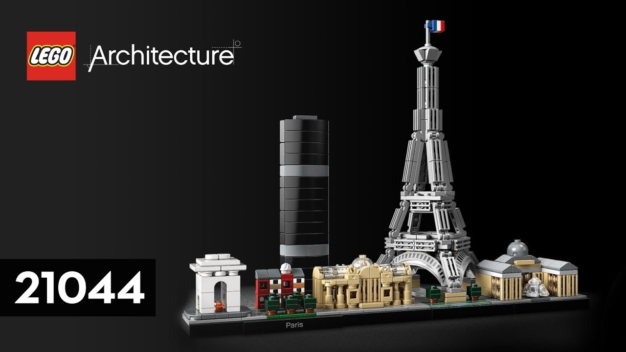 LEGO Architecture - Paris - 21044 | How To Build Instructions - YouTube