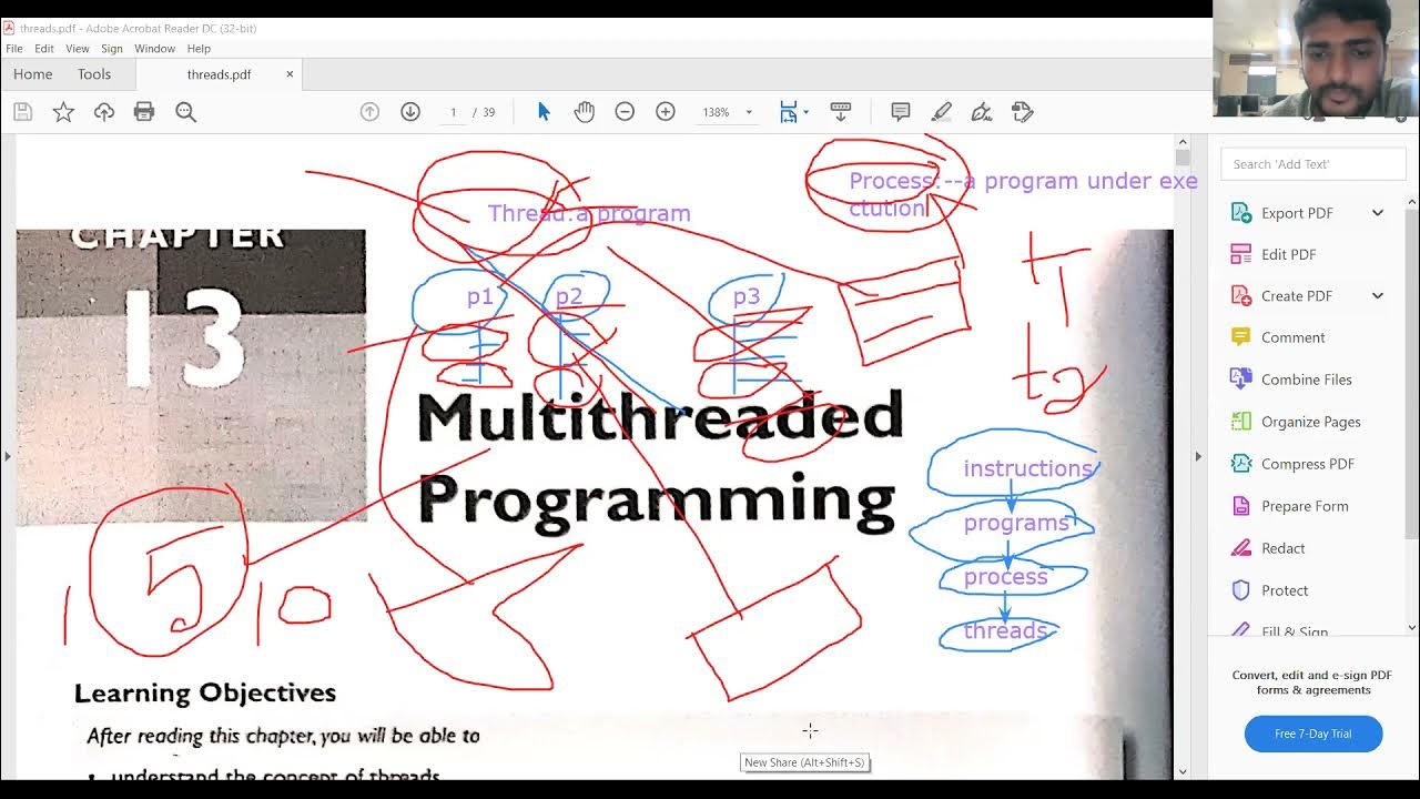 INTRODUCTION TO THREADS ;CLASS THREAD METHODS - YouTube