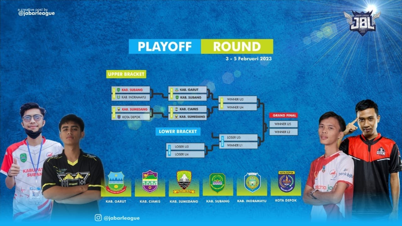 LIVE NOW!!! Jabar League Season 1 - PLAYOFF DAY 2 - YouTube