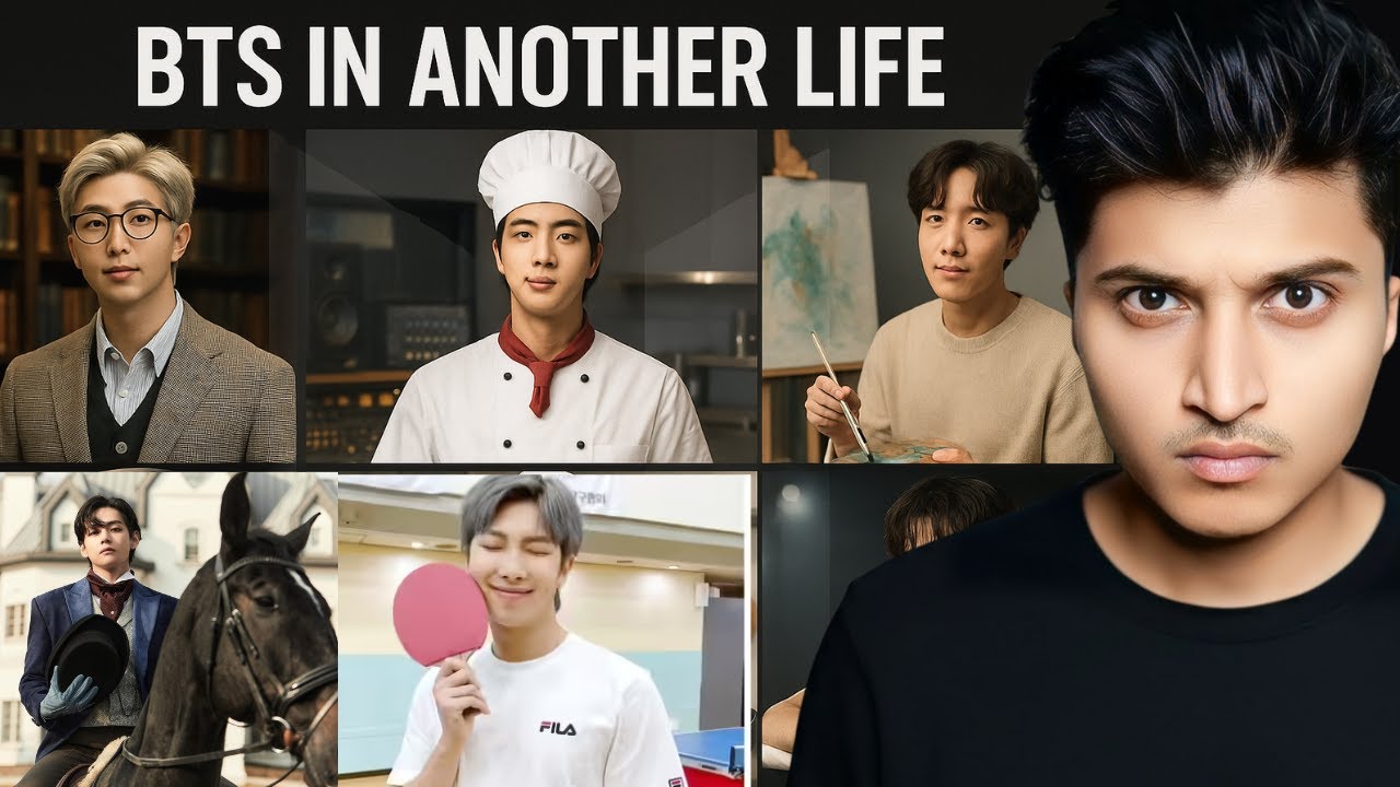 BTS Members' Real-Life Jobs If They Weren't Idols - YouTube