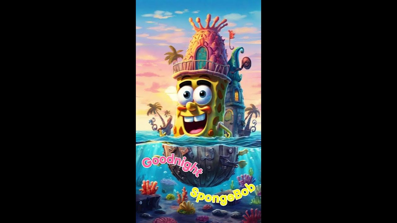 Goodnight Spongebob | Bedtime story for kids - YouTube