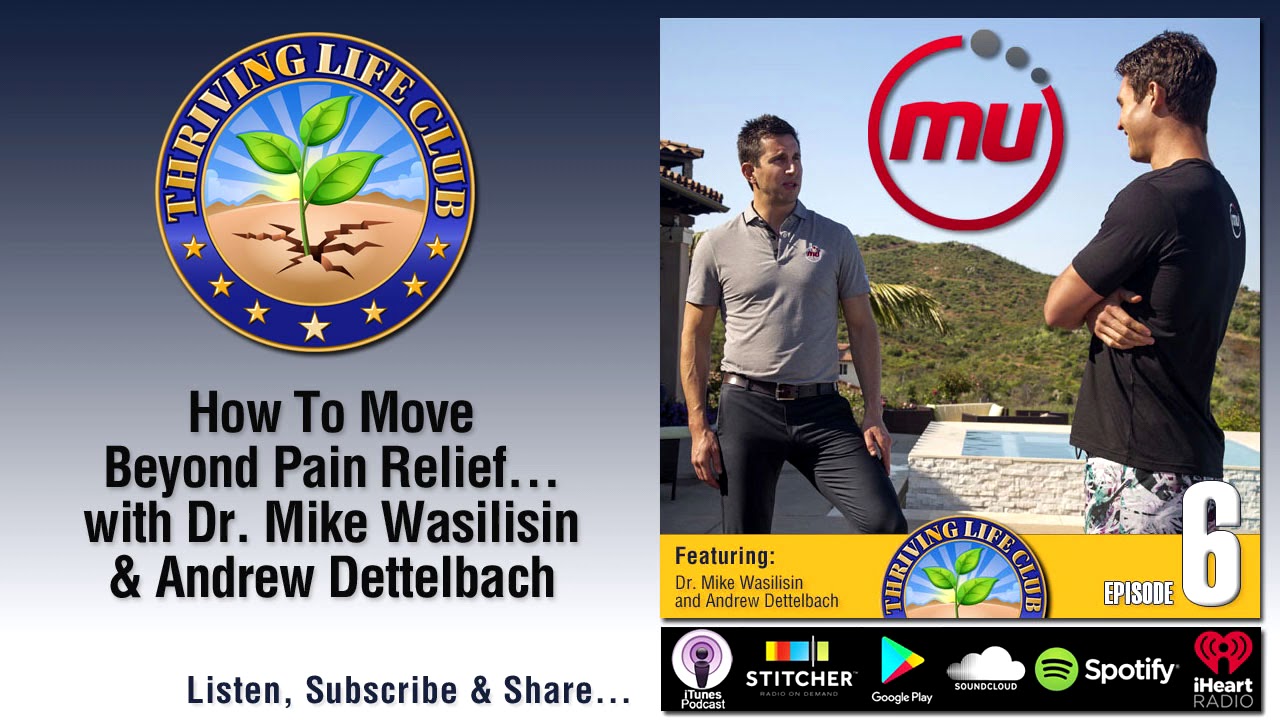 How To Move Beyond Pain Relief... with Dr. Mike Wasilisin, Andrew ...