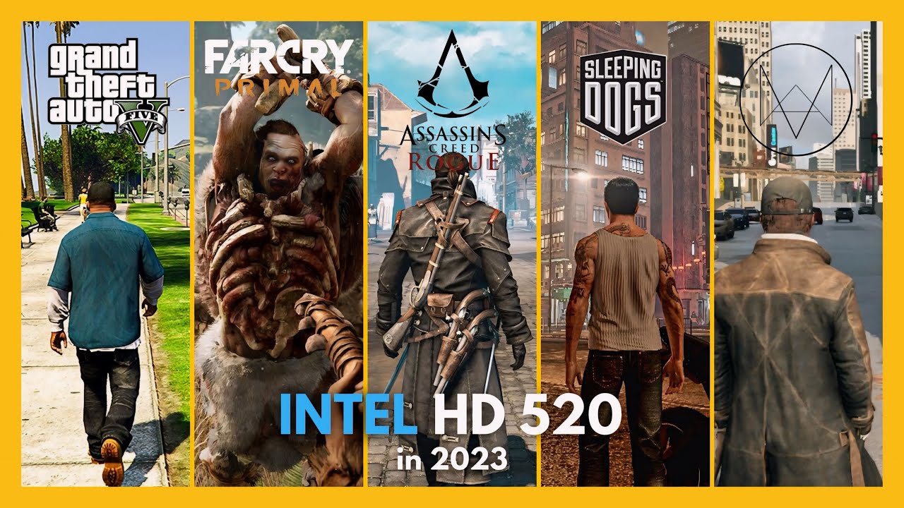 Ultimate Intel HD 520 Gaming Test 2024 - YouTube