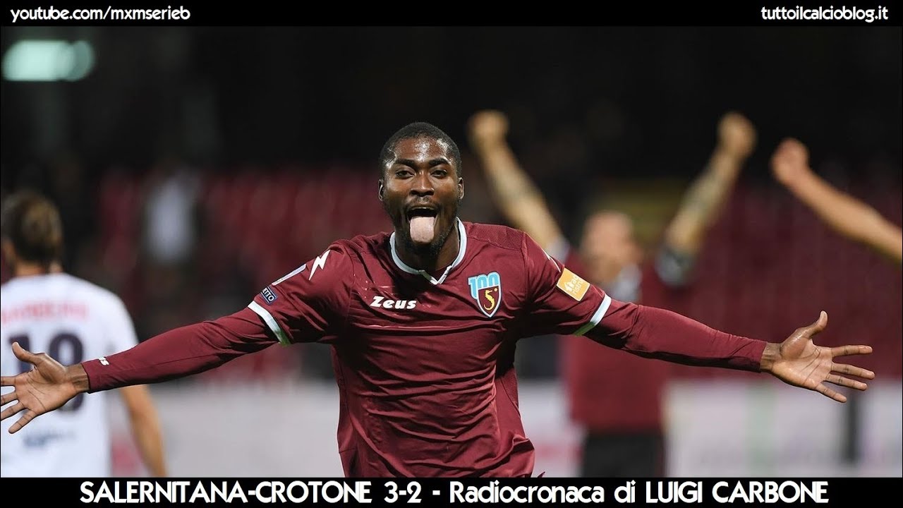 Salernitana-Crotone 3-2 - Radiocronaca di Luigi Carbone (15/12/2019) da ...