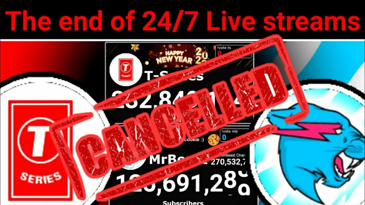 The end of 24/7 YT Battles Live streams has now happened - YouTube