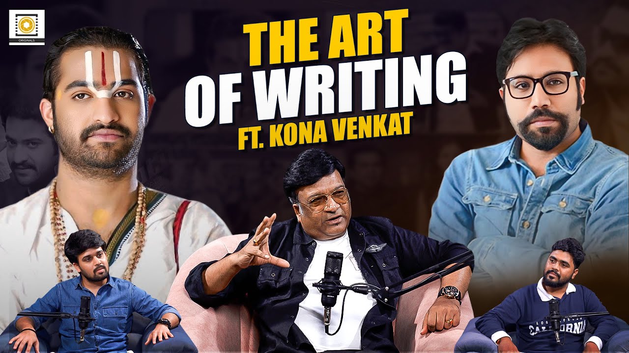 Kona Venkat: The Art of Writing | The Filmy Mic | Telugu Podcast ...