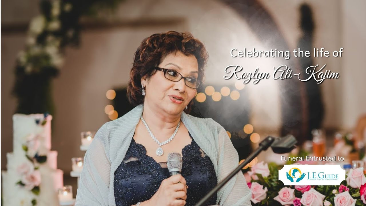 Celebrating the Life of Rozlyn Ali-Kajim - YouTube