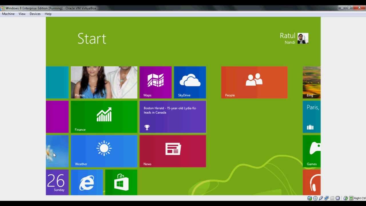 How-to Install Windows 8 Enterprise In Virtual Machine To Enjoy Full ...
