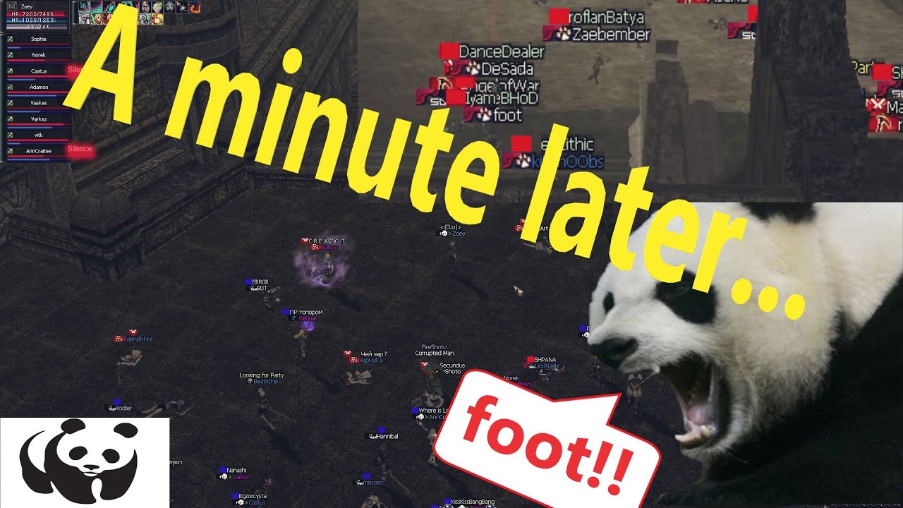 Lineage 2 Elmorelab - "I see dead ppl" Pandas PAlN - YouTube