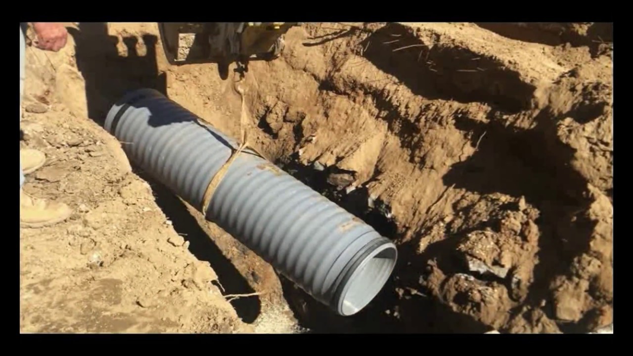 Hinkson Creek (Columbia, MO) SaniTite HP Installation - YouTube