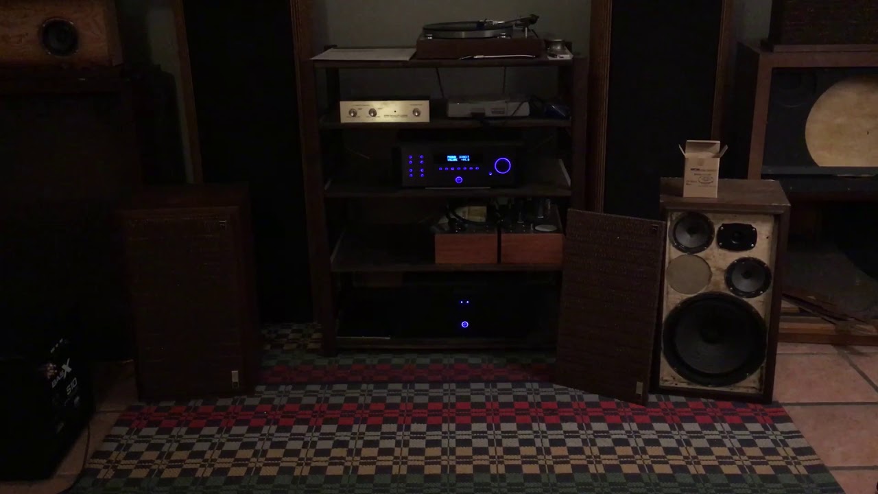 Fisher XP-7 speakers - YouTube