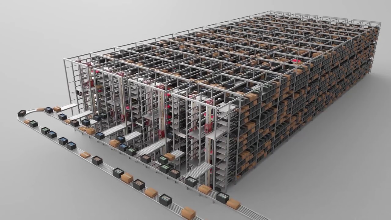 6 스위스로그 셔틀시스템 Swisslog CycloneCarrier Shuttle System for Dynamic ...