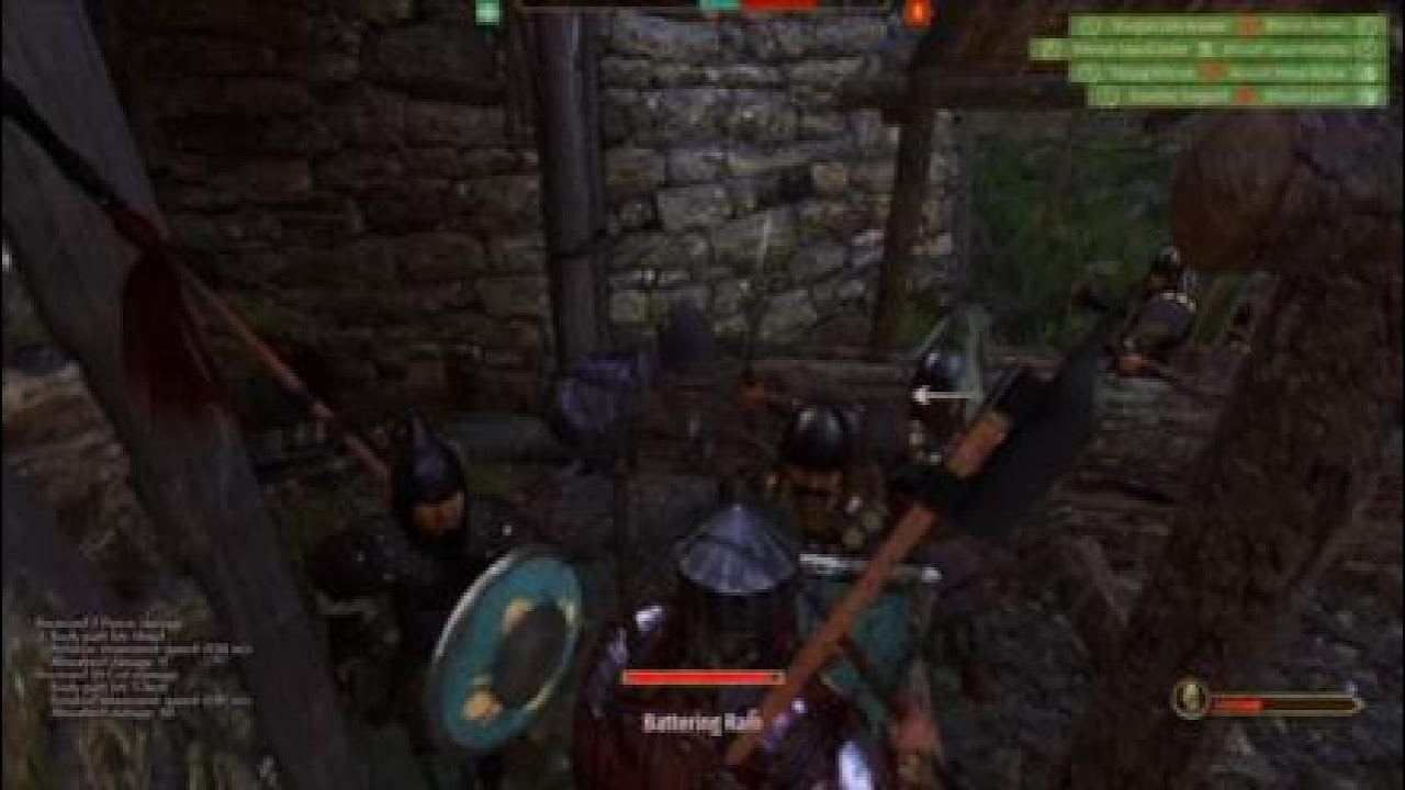 Mount and Blade 2 Bannerlord, Godfrey defends a castle for his glorious ...