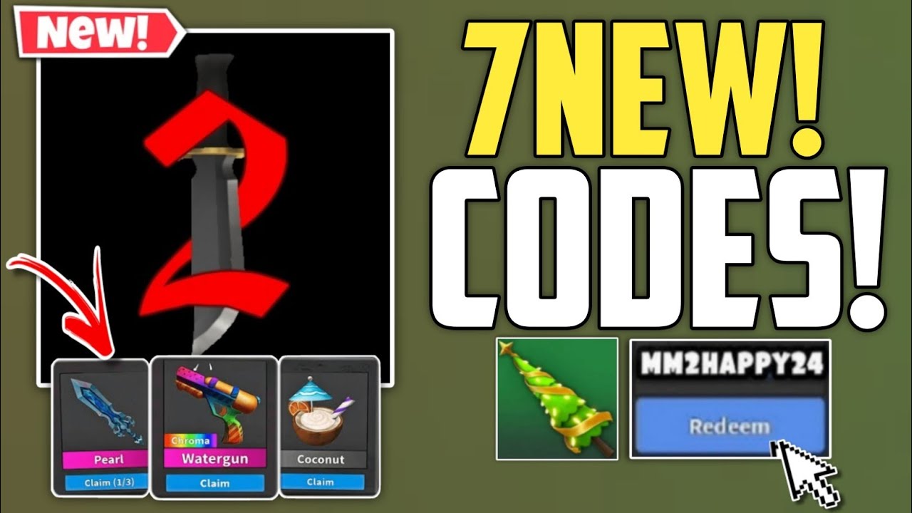 *UPDATE⚡CODES!* ROBLOX! MURDER MYSTERY 2 CODES - CODES FOR MM2 - MM2 ...