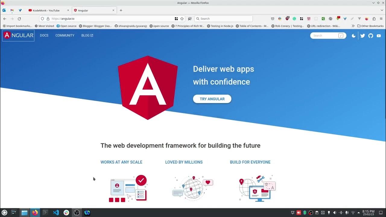 Angular and Single Page Application Intro 2023-02-25 (Telugu) - YouTube